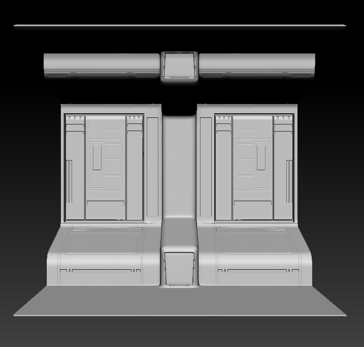 ArtStation - Sci-Fi Hallway