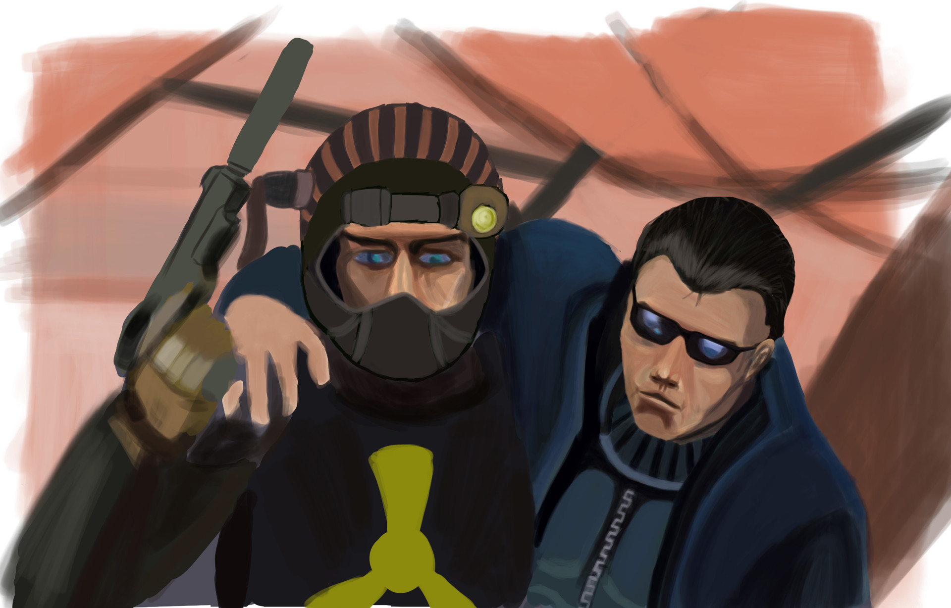 ArtStation - Brothers in arm