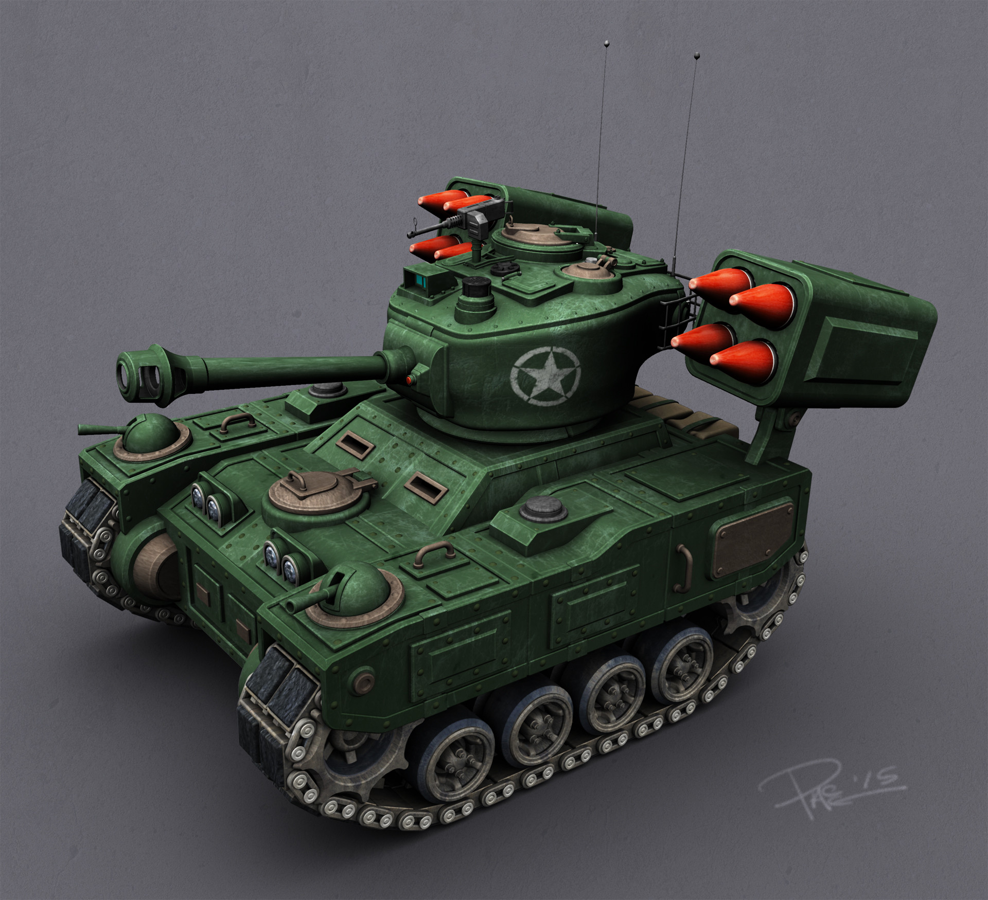 Drew Pace - CARTOON TANK
