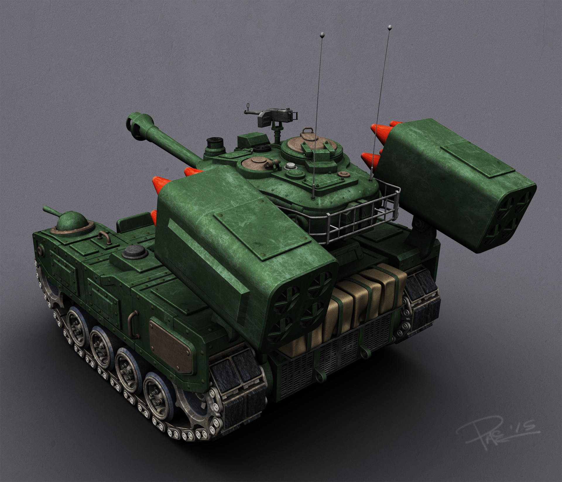 Drew Pace - CARTOON TANK