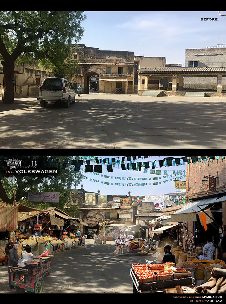 ArtStation - TVC VOLKSWAGEN SET CONCEPT DESIGN