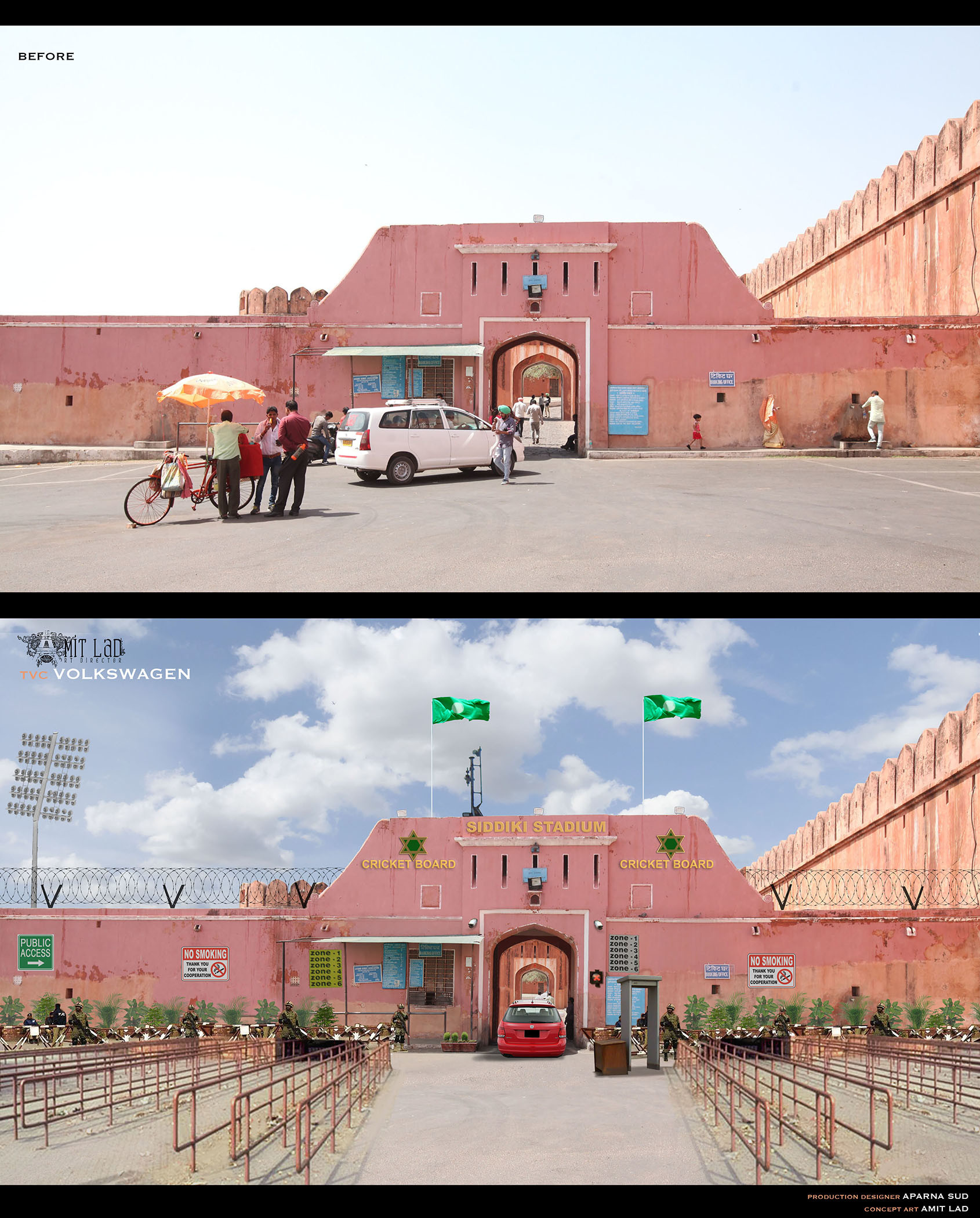 ArtStation - TVC VOLKSWAGEN SET CONCEPT DESIGN