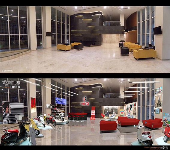 ArtStation - TVC HERO SET CONCEPT DESIGN