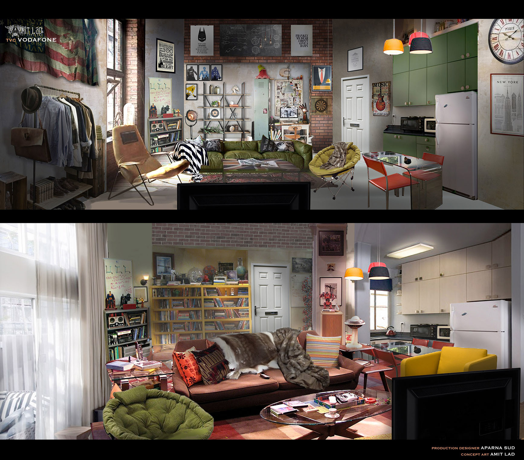 ArtStation - TVC VODAFONE CONCEPT DESIGN