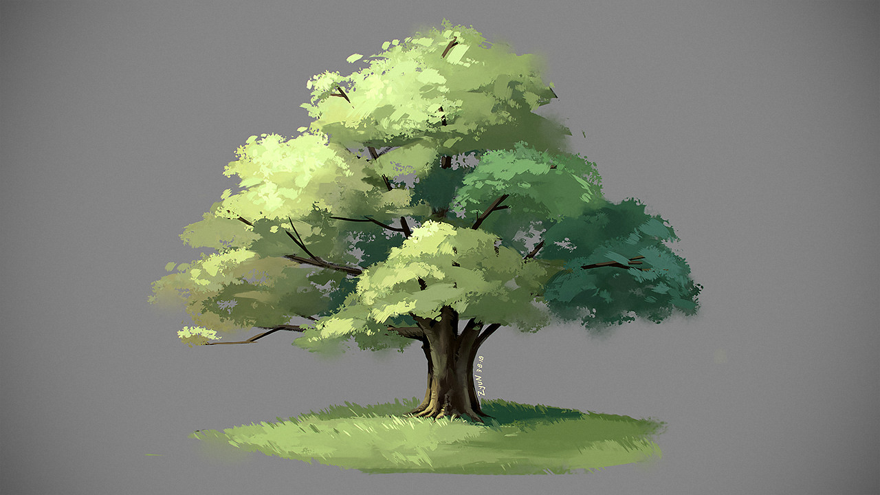 ArtStation - Tree sketch