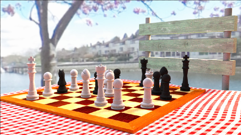 ArtStation - Chess in the Park