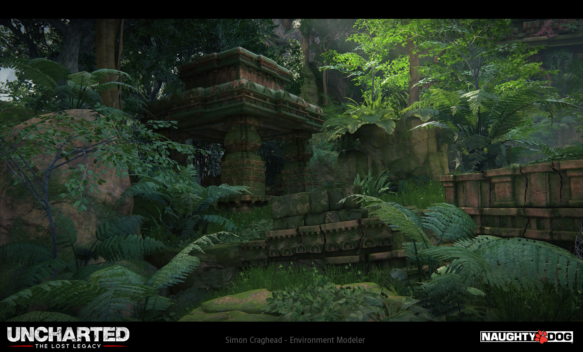 Simon Craghead - Uncharted: The Lost Legacy (E3 gameplay demo)