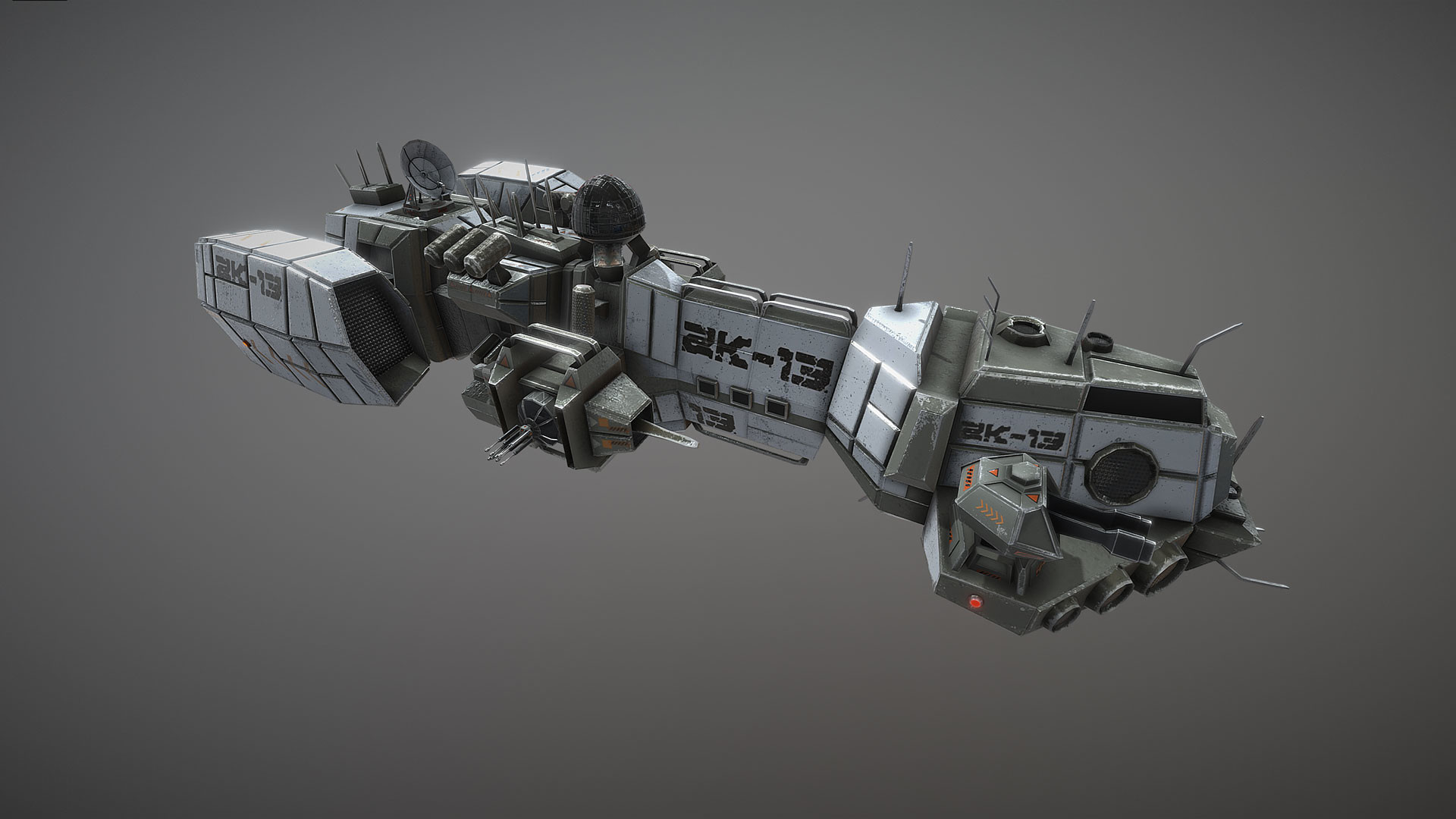 Military Space Frigate