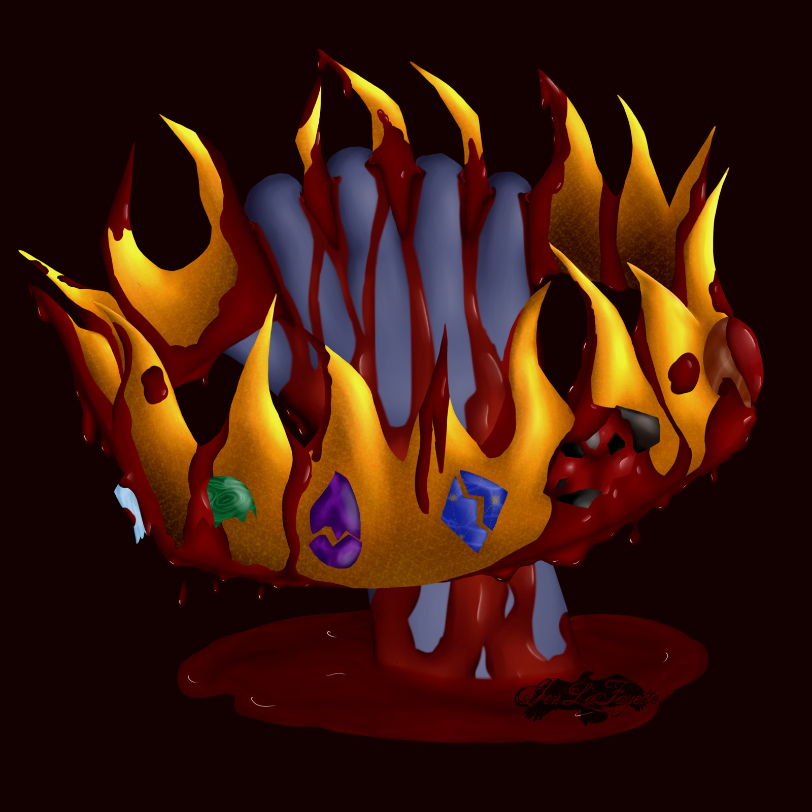 Jen LaFayette - The Devil's Bleeding Crown