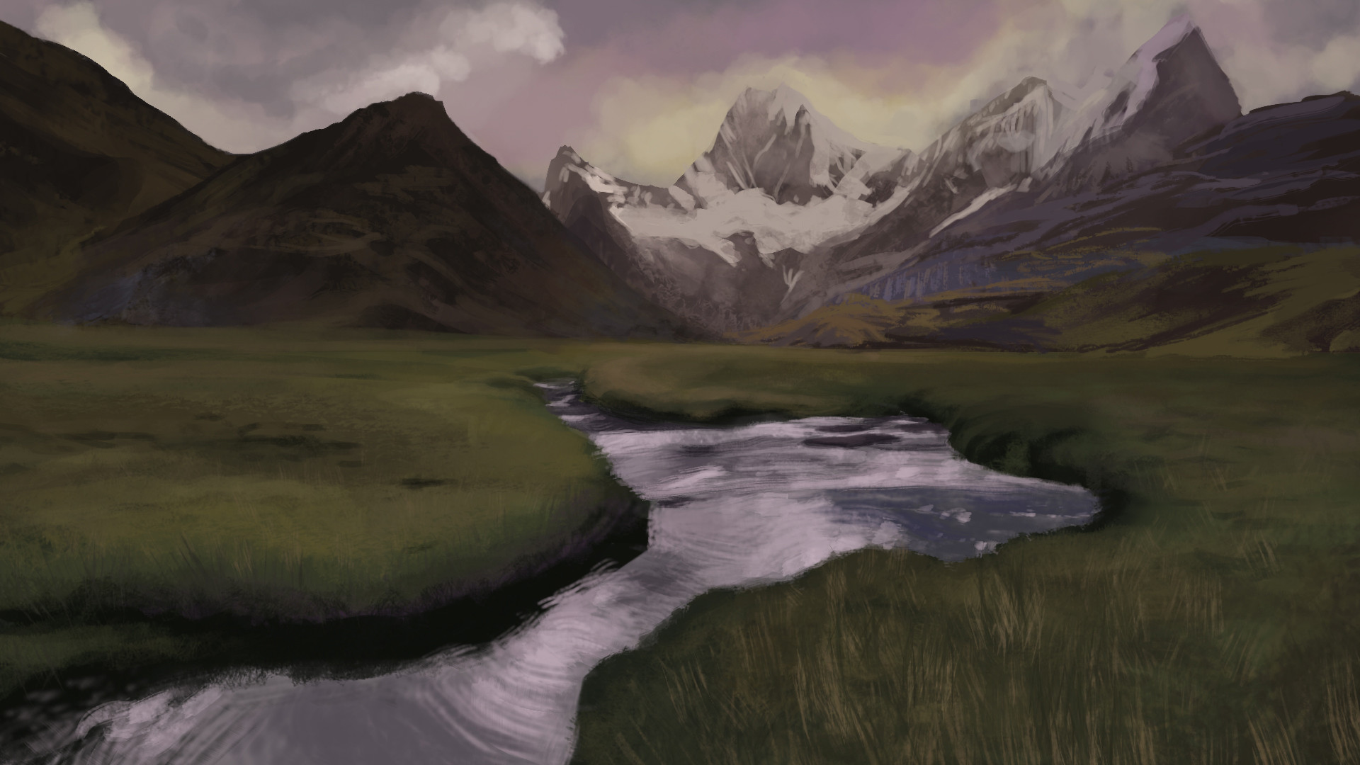 ArtStation - Digital Plein Air Paintings