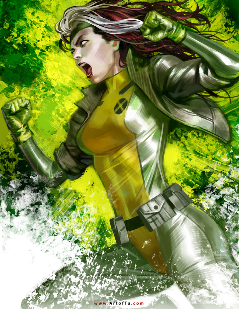 ArtStation - X-Men Series: Rogue
