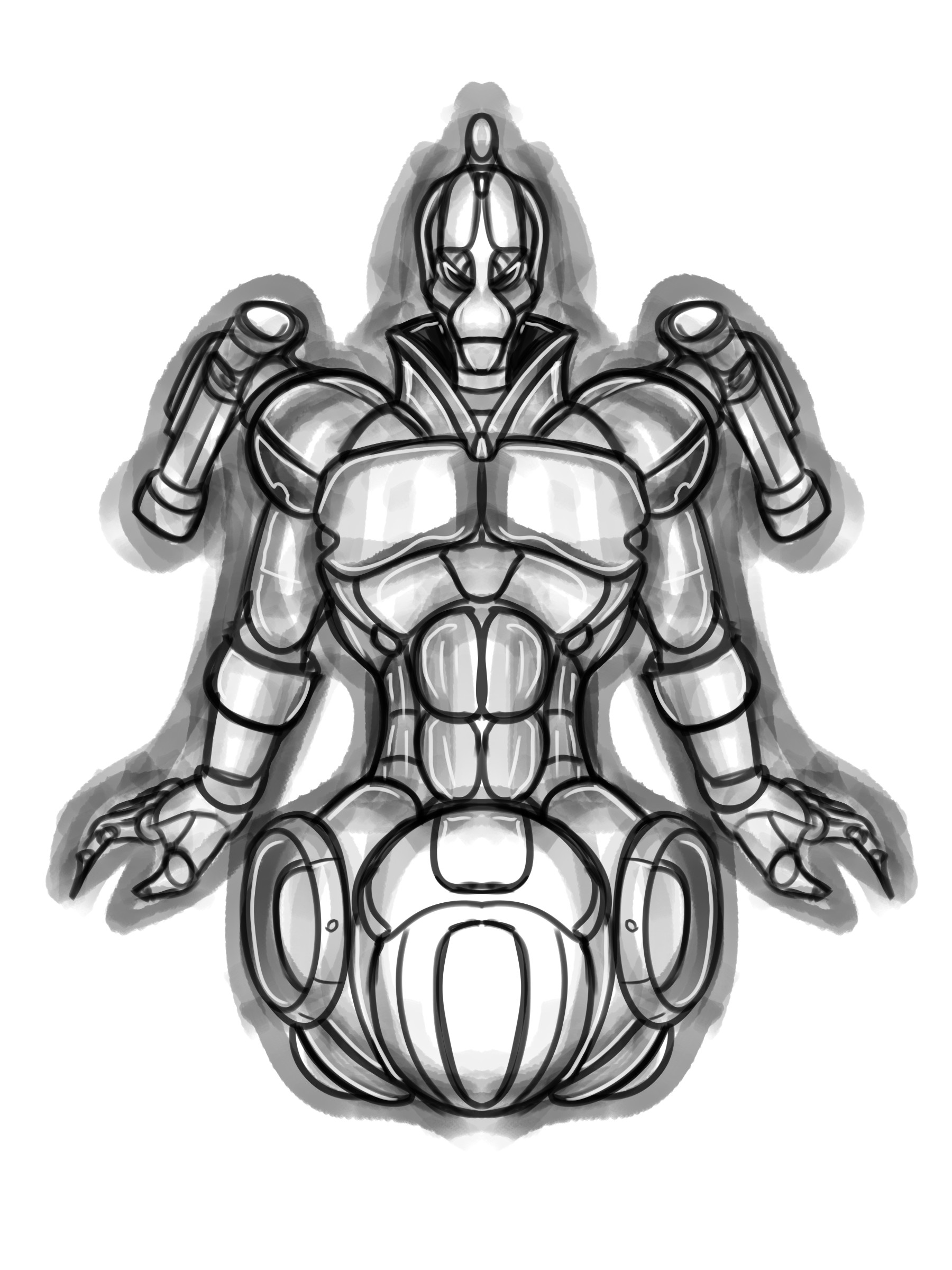 Sean Tourangeau - Quick Robolution concept sketches