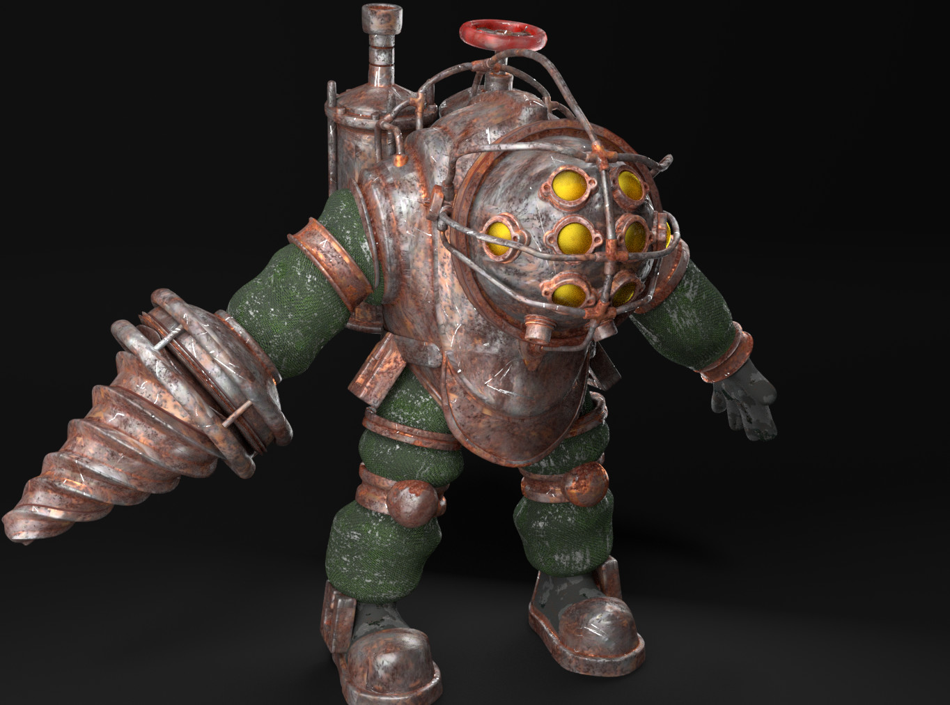 ArtStation - Big Daddy 3D model