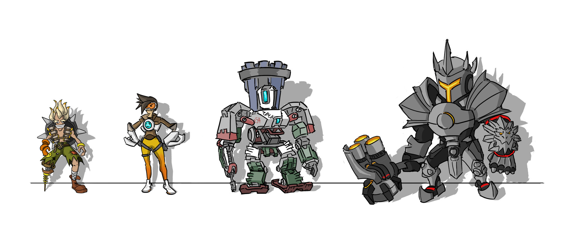 ArtStation - The Behemoth Overwatch Artstyle