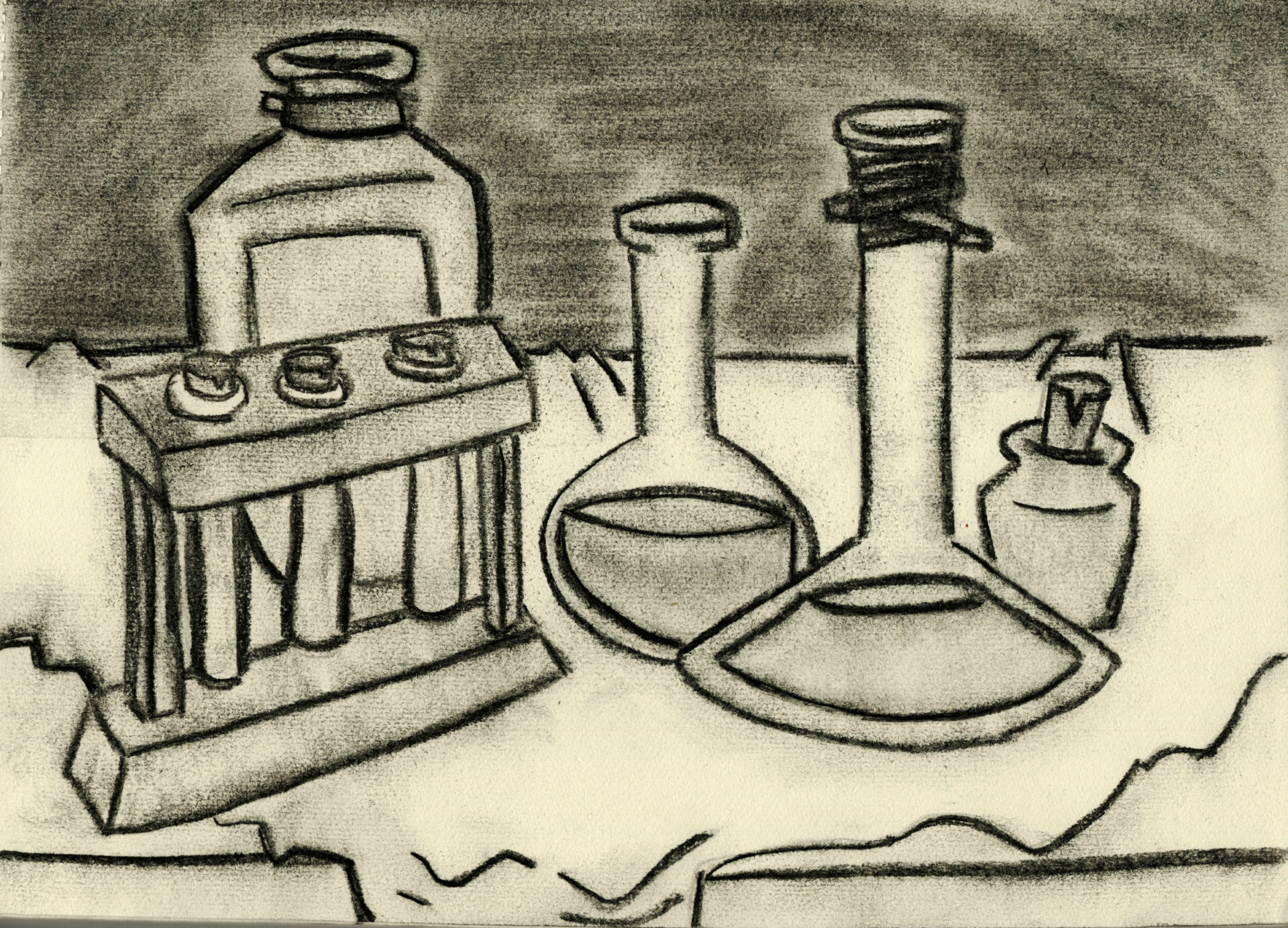 ArtStation - Alchemy Table [Charcoal]