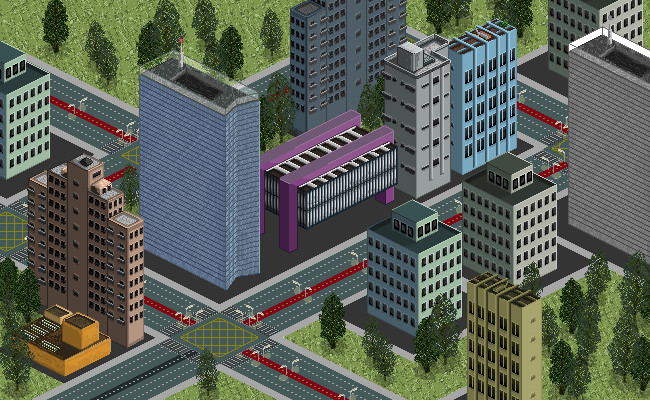 ArtStation - Pixel Art City