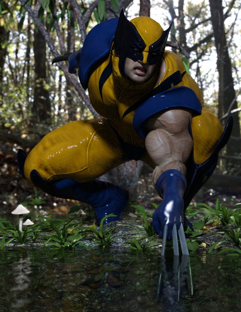 ArtStation - wolverine catch frog
