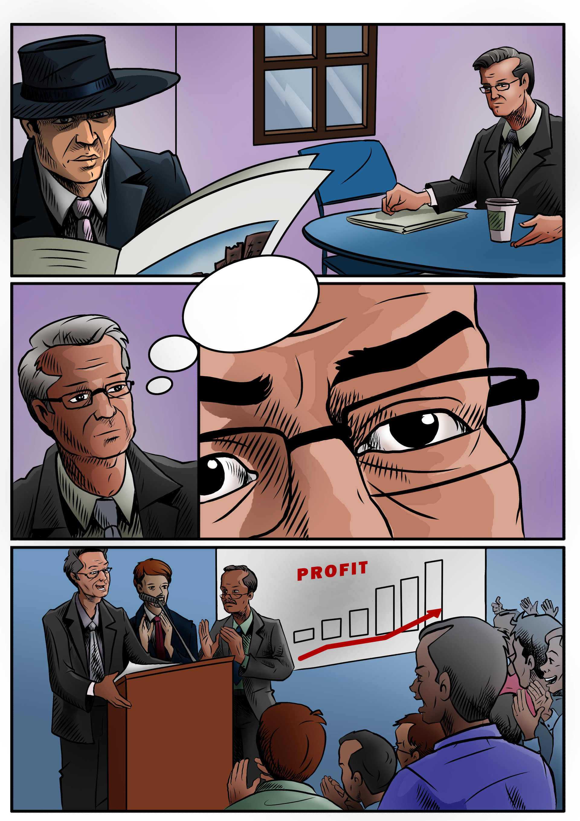 Amit Roy - Comics samples