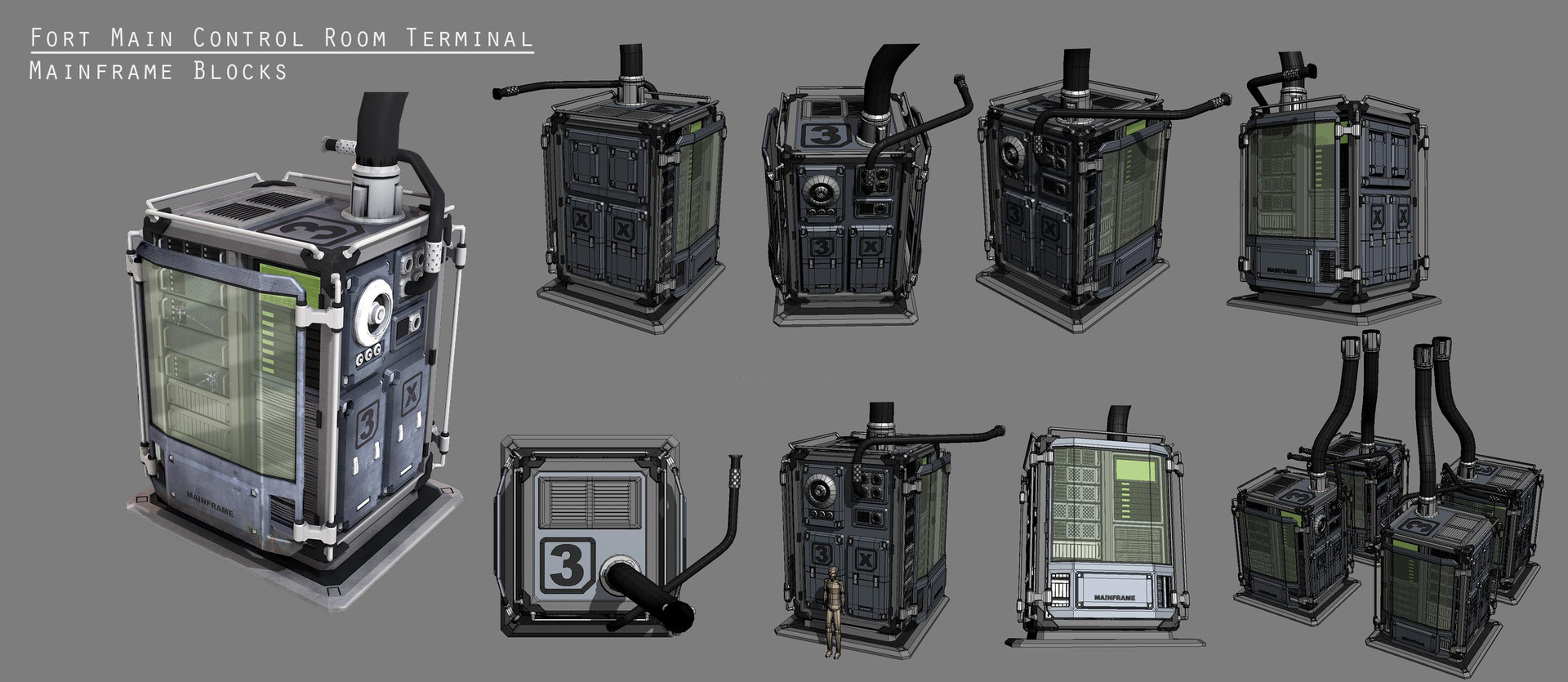 ArtStation - Entropia Universe - Sci-Fi Models from 2008 - 2012