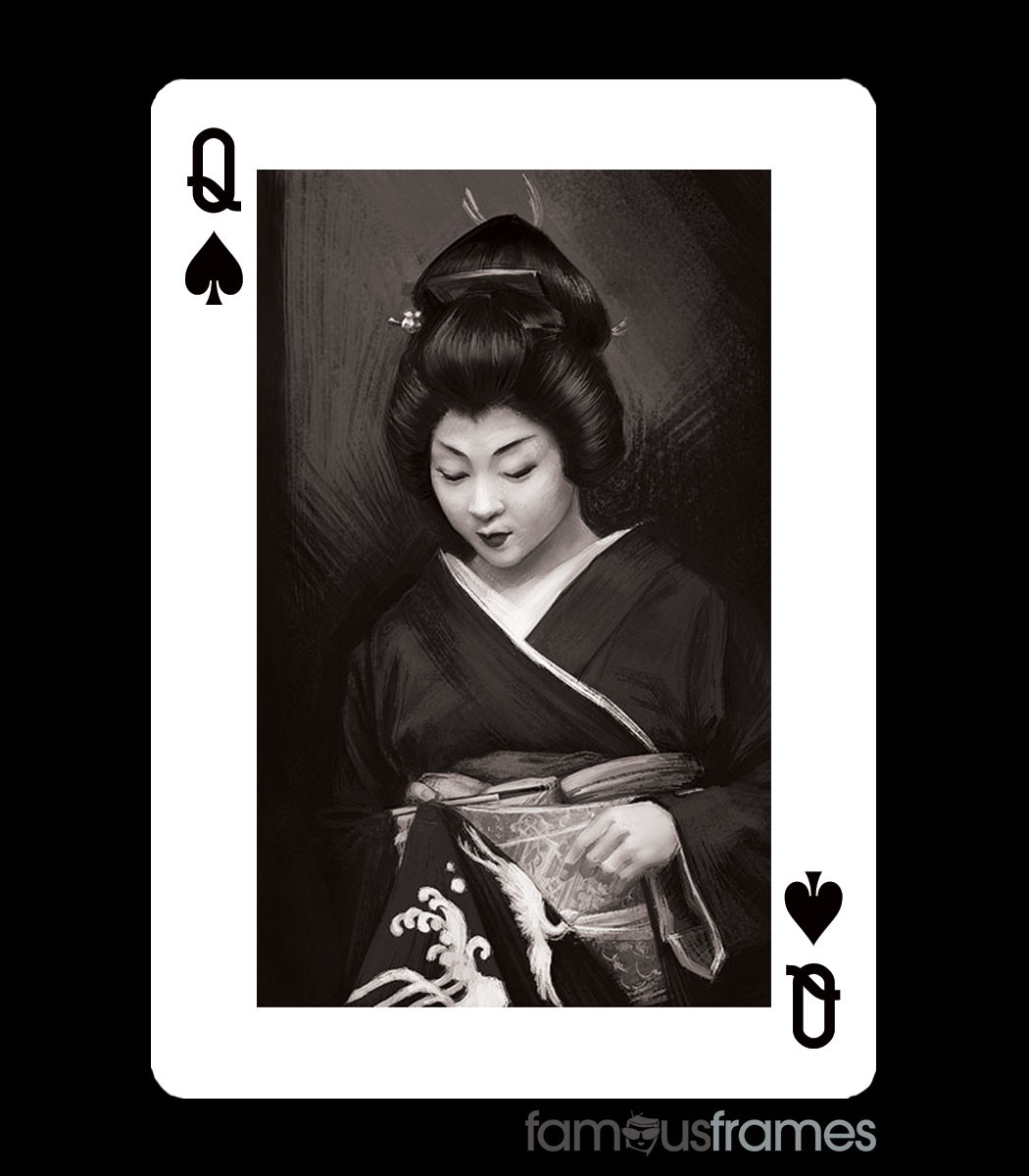 ArtStation - Famous Frames Illustrated Playing Cards