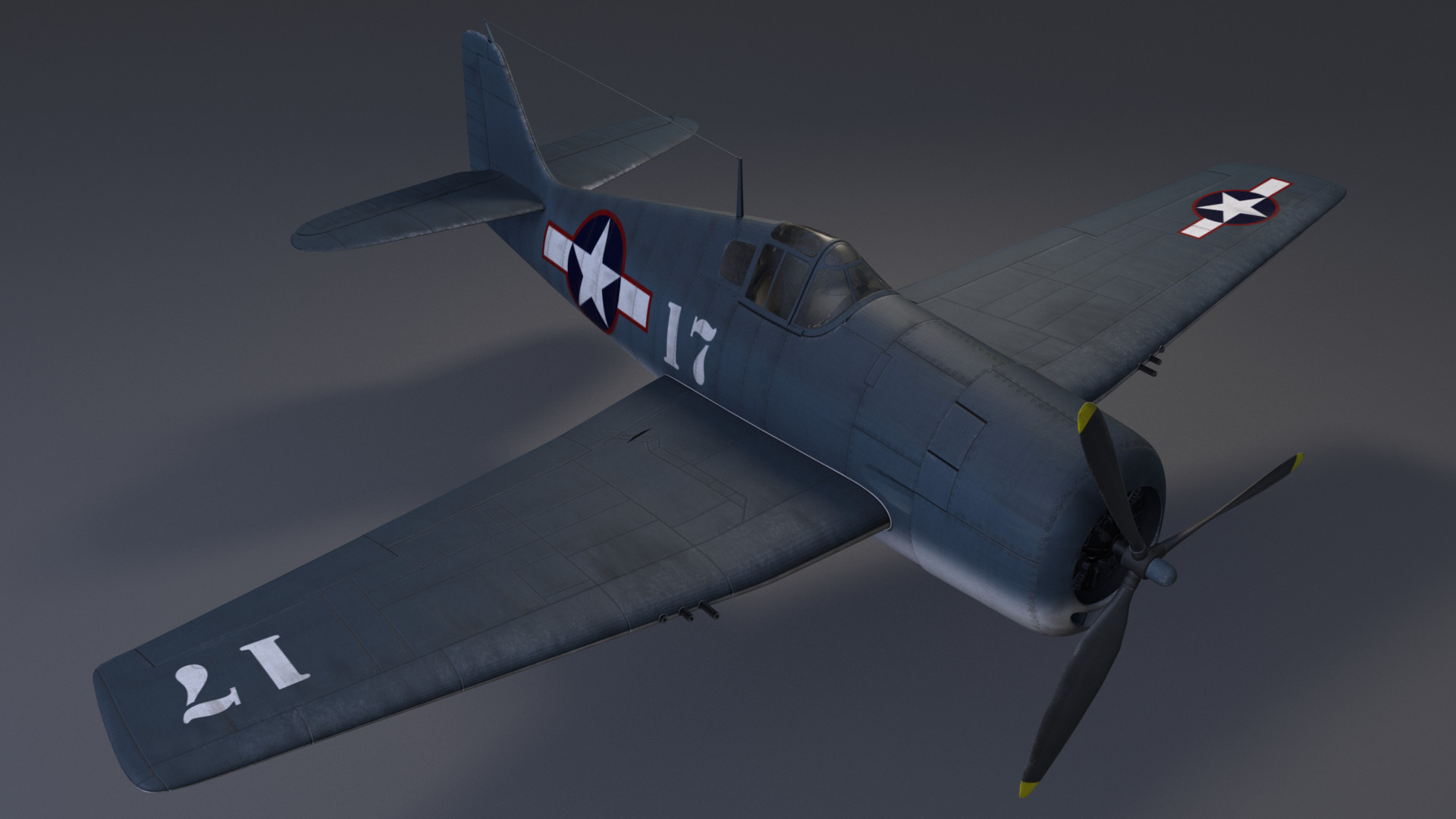 ArtStation - F6F-3 Hellcat