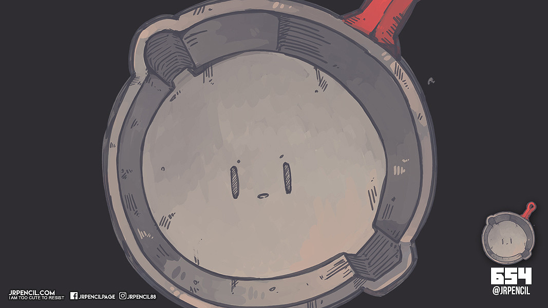 Jr Pencil - 654 - Frying Pan