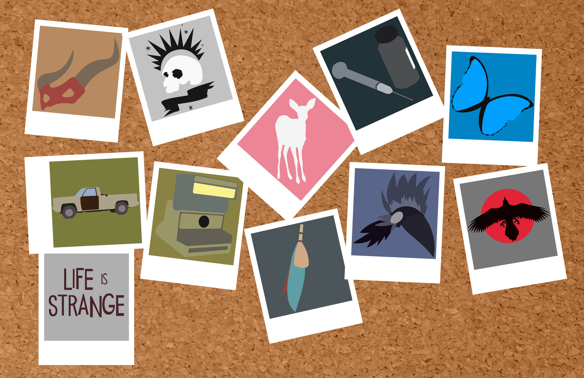 ArtStation - Life Is Strange Logos (Fan Art)