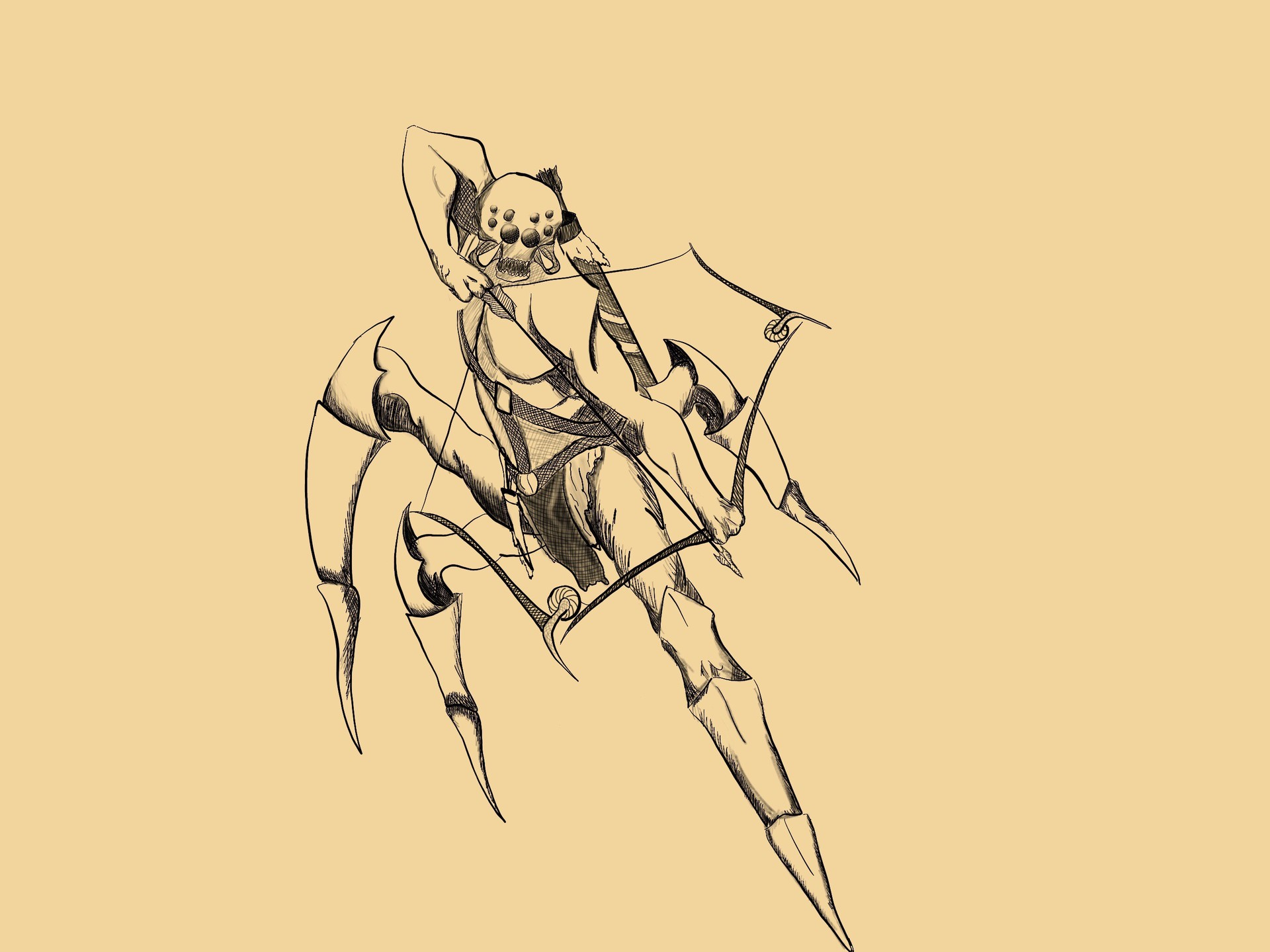 ArtStation - Spider archer