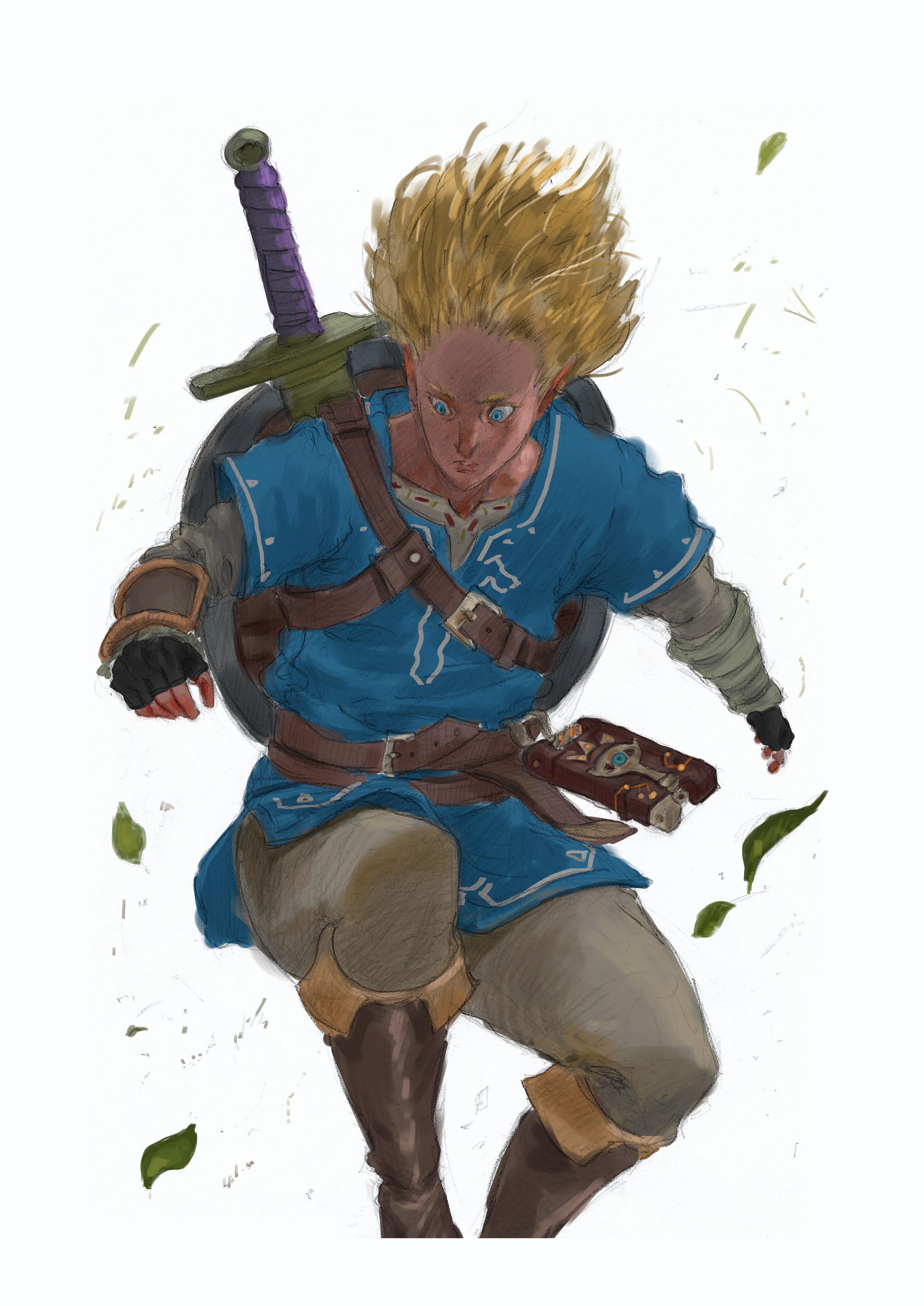 ArtStation - breath of the wild - link