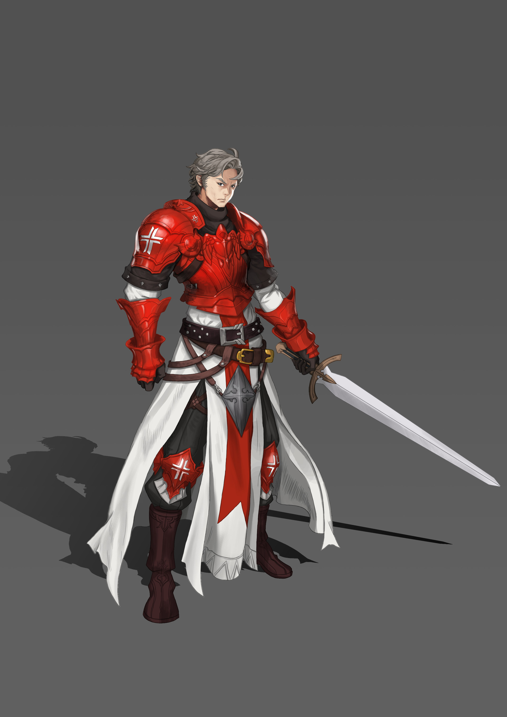 how to draw red knight shield