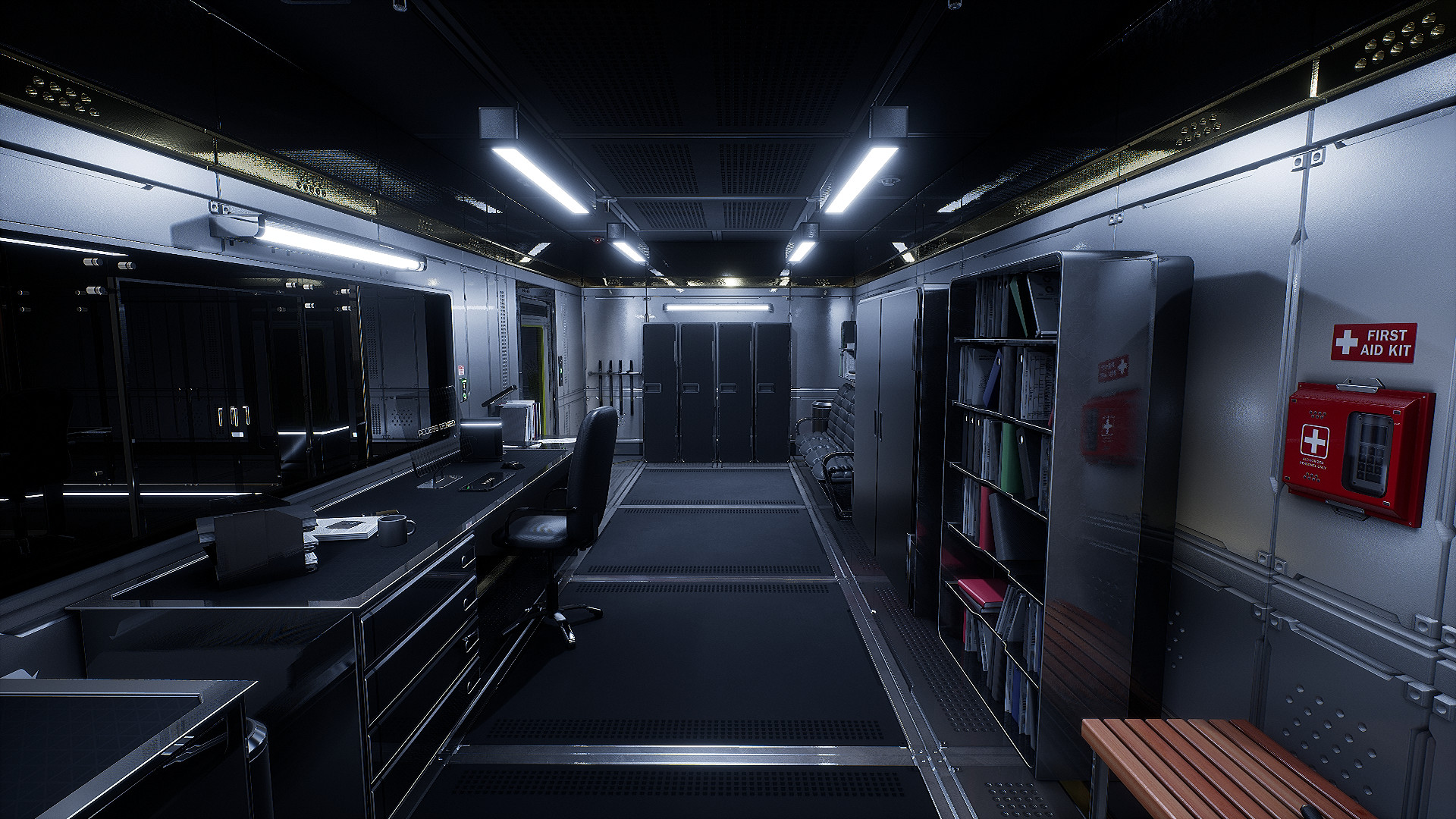 Ruslan Nazirov - Modular Sci-Fi Office