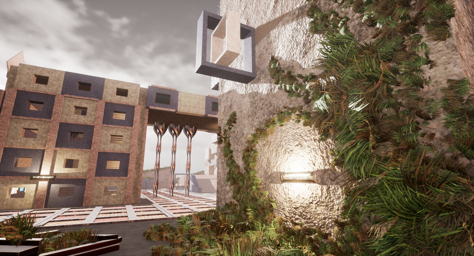 ArtStation - Utopian City (Unreal Engine 4)