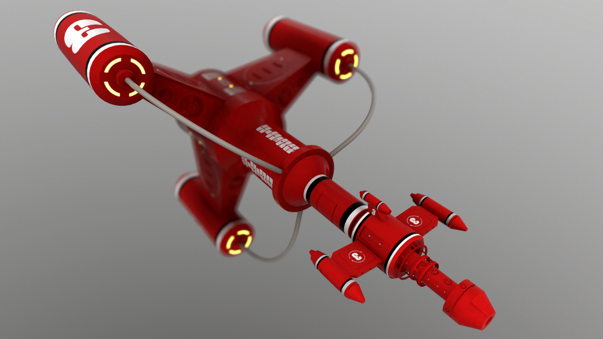 ArtStation - Thunderbird 3 Remix