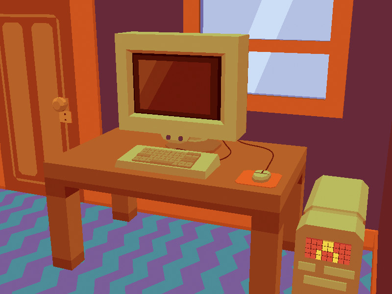 William Whitehead - Undertale Papyrus Room 3D Modeled