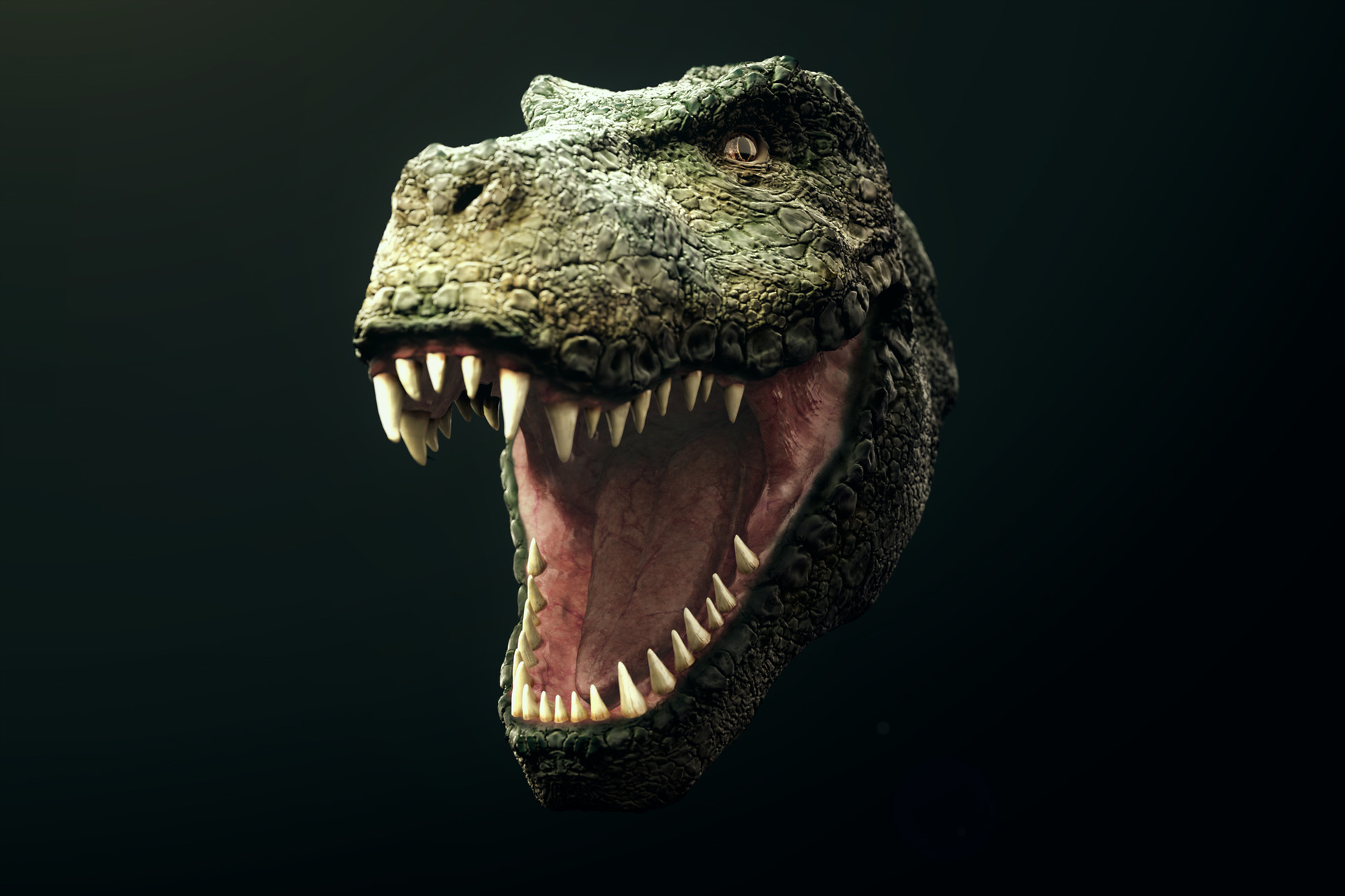 ArtStation - Dinosaur Head