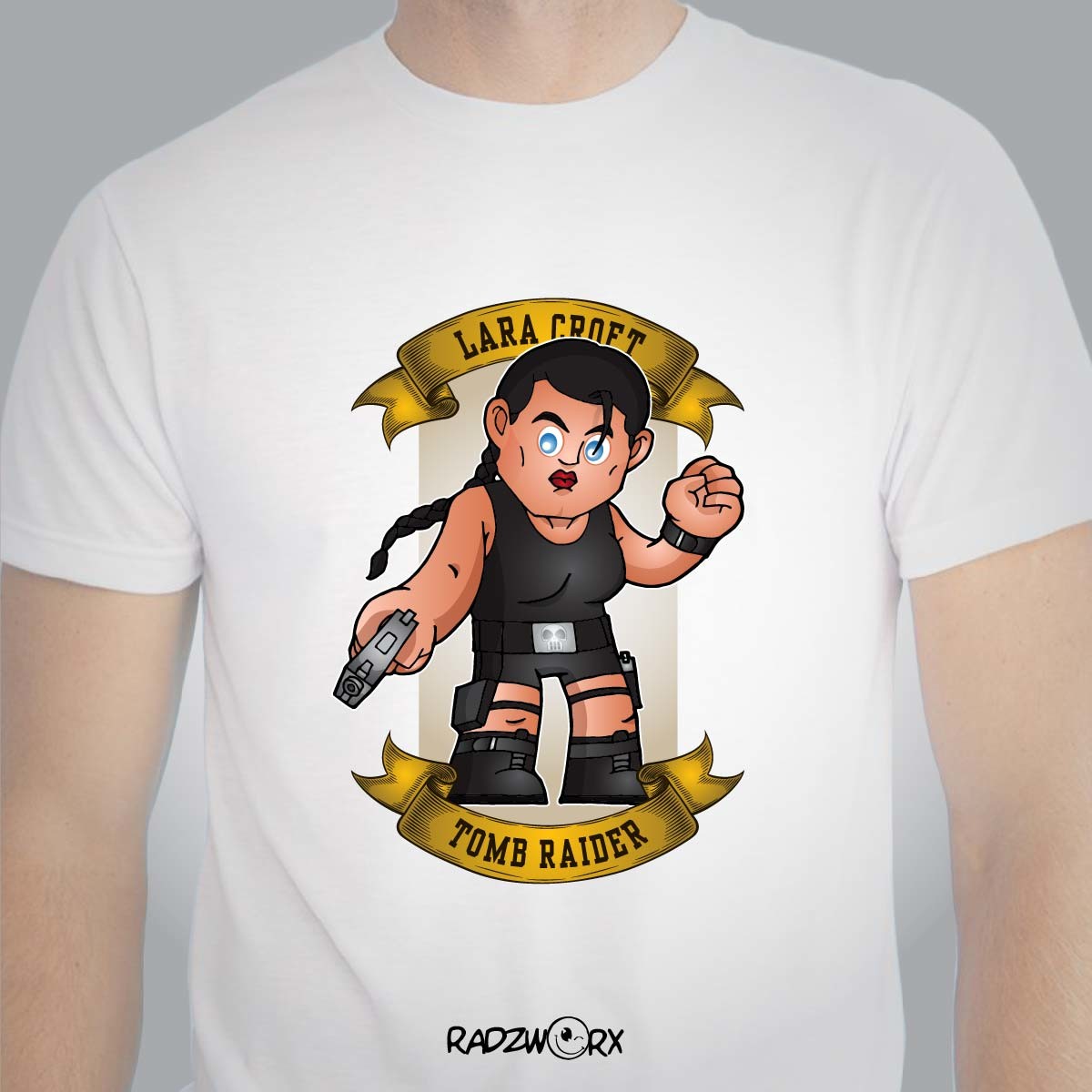 ArtStation - Lara Croft Tees