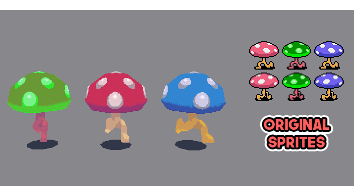 William Whitehead - Earthbound and Mother 3 Low Poly Models