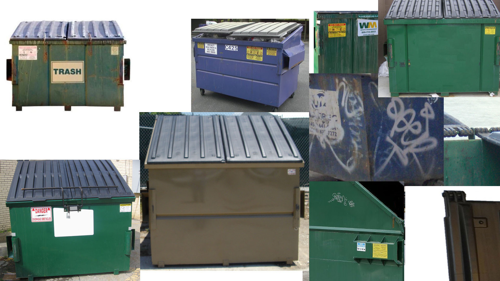 Christopher Myers - Garbage bin / Dumpster