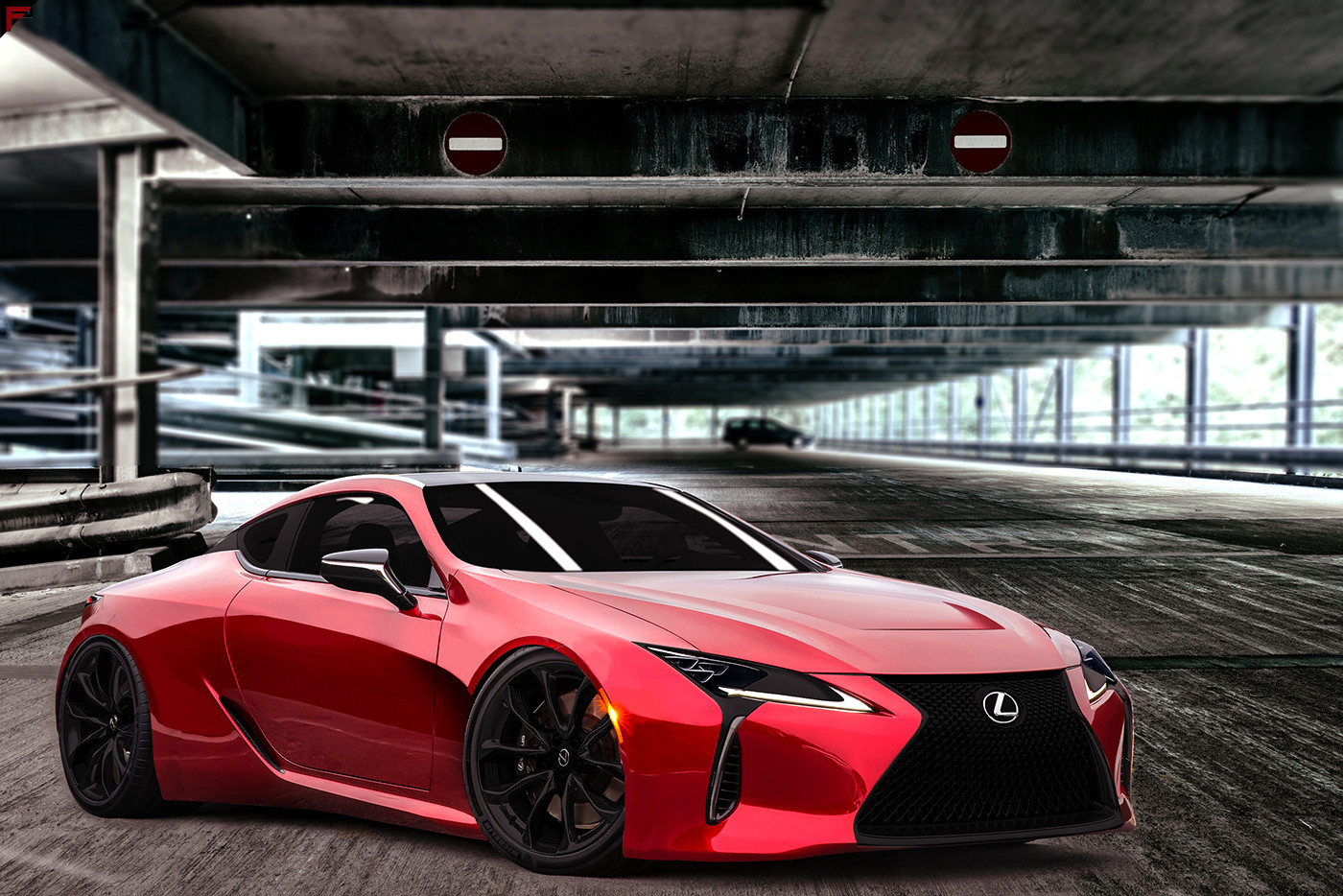 ArtStation - Lexus LC500h
