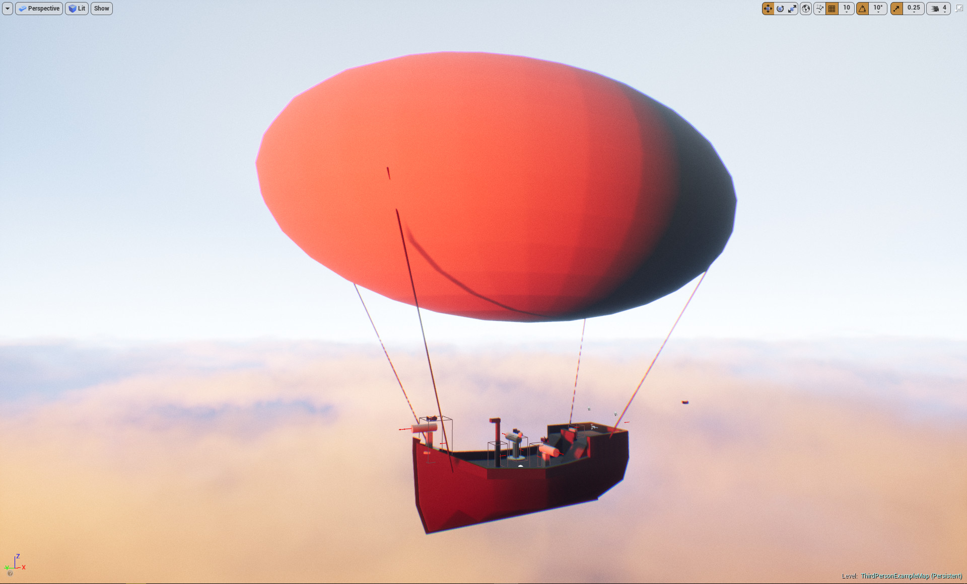 Benjamin Ford - Airship combat game