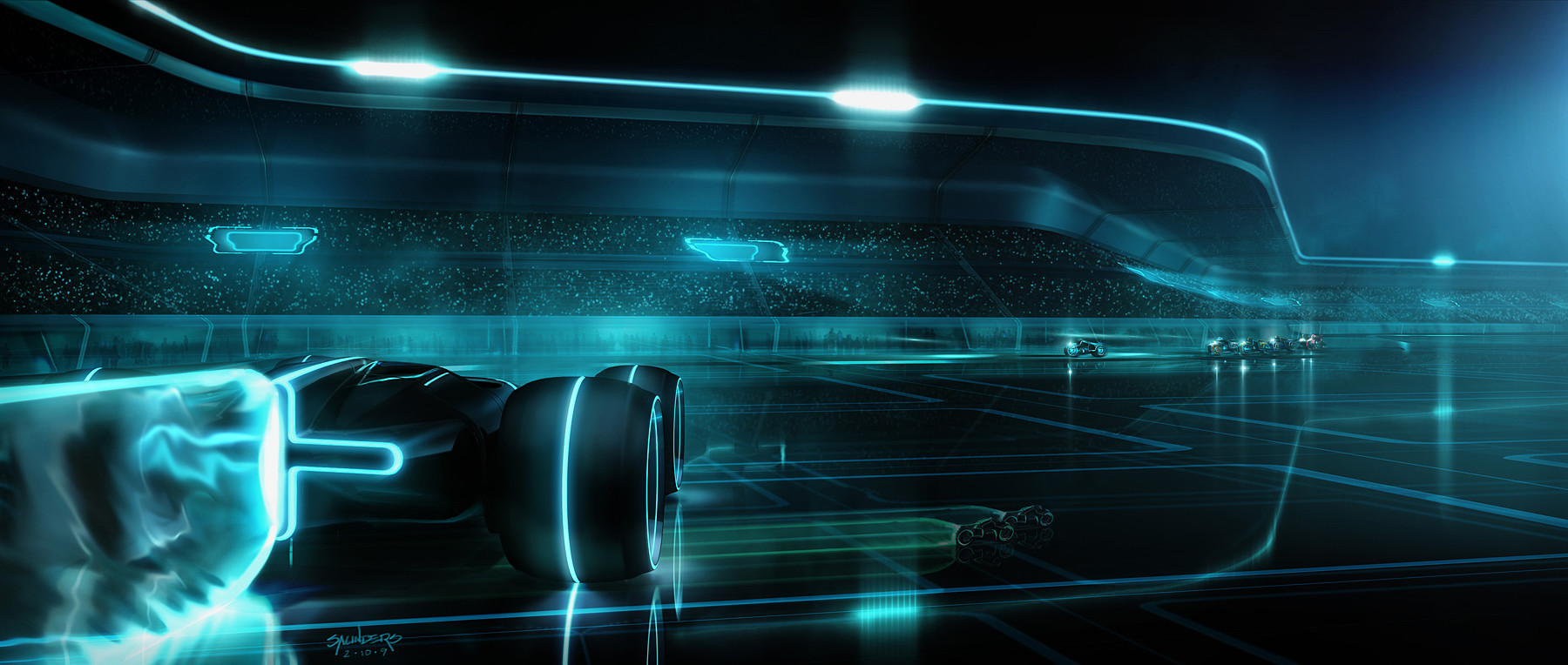 ArtStation - Tron: Legacy Keyframes (2007)