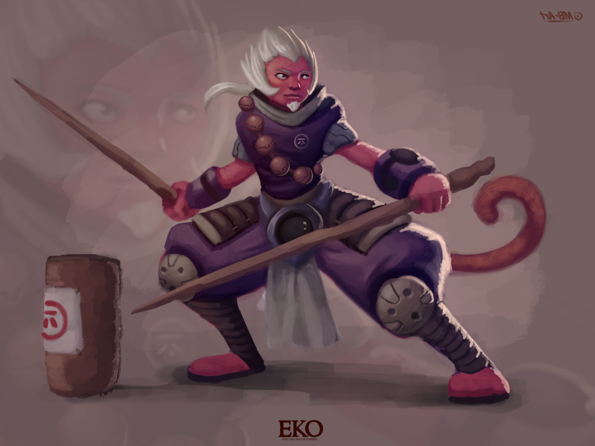 ArtStation - Eko character concept