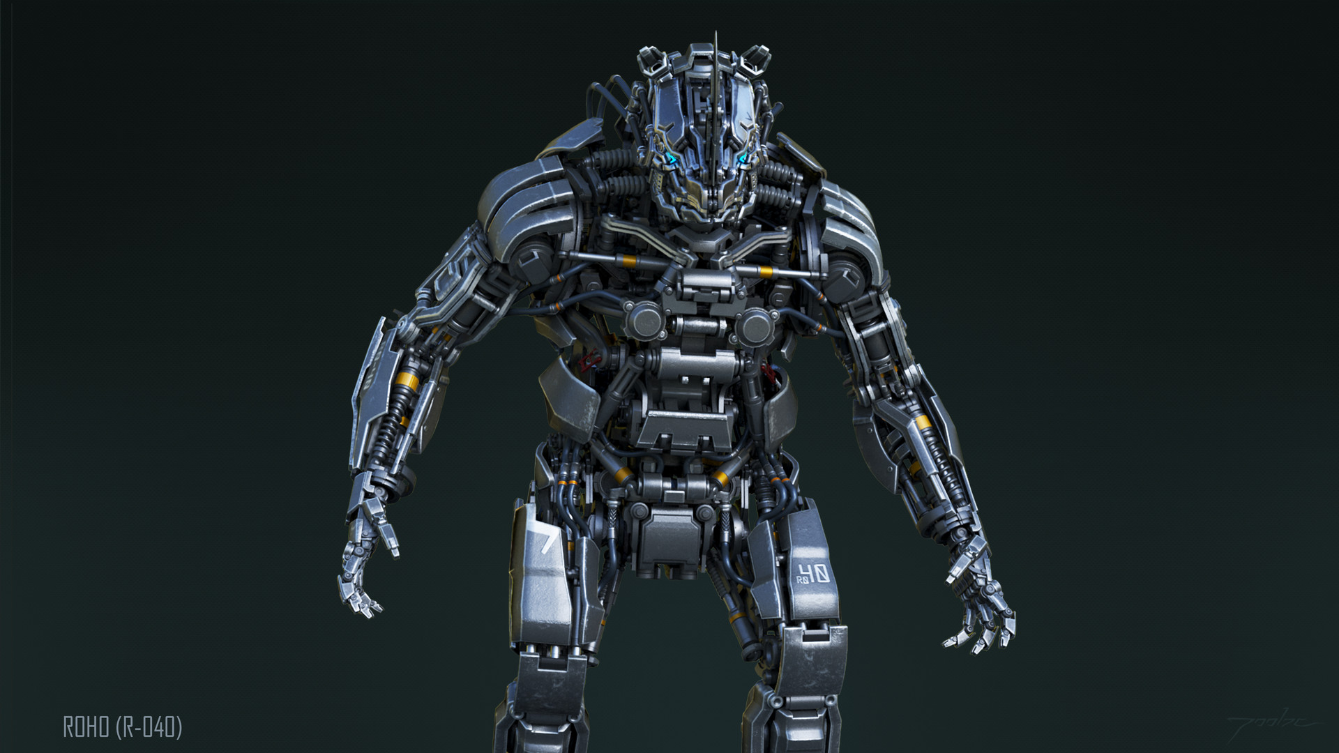 ArtStation - Robot ROHO (R-040)