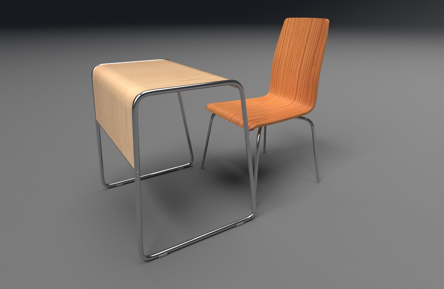 ArtStation - Student Desk 01