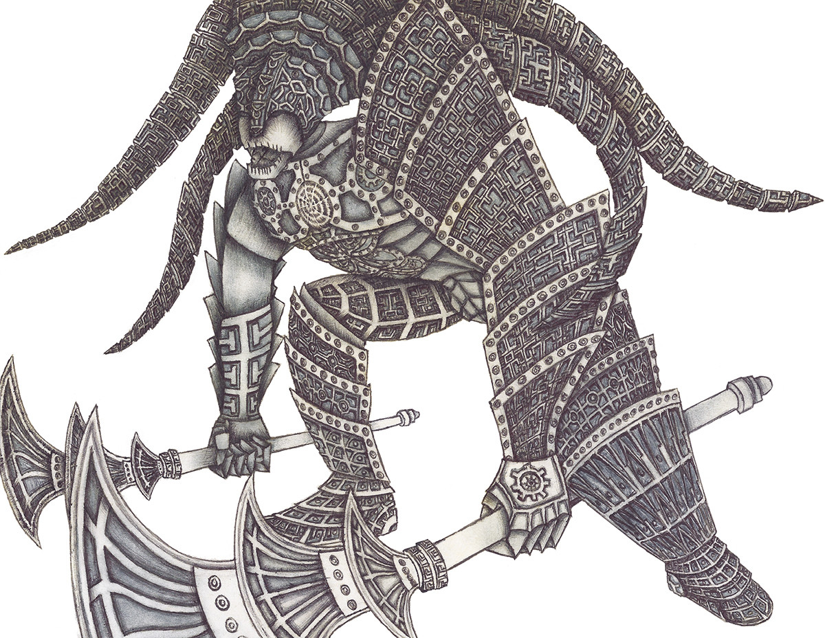 ArtStation - Armored Beast