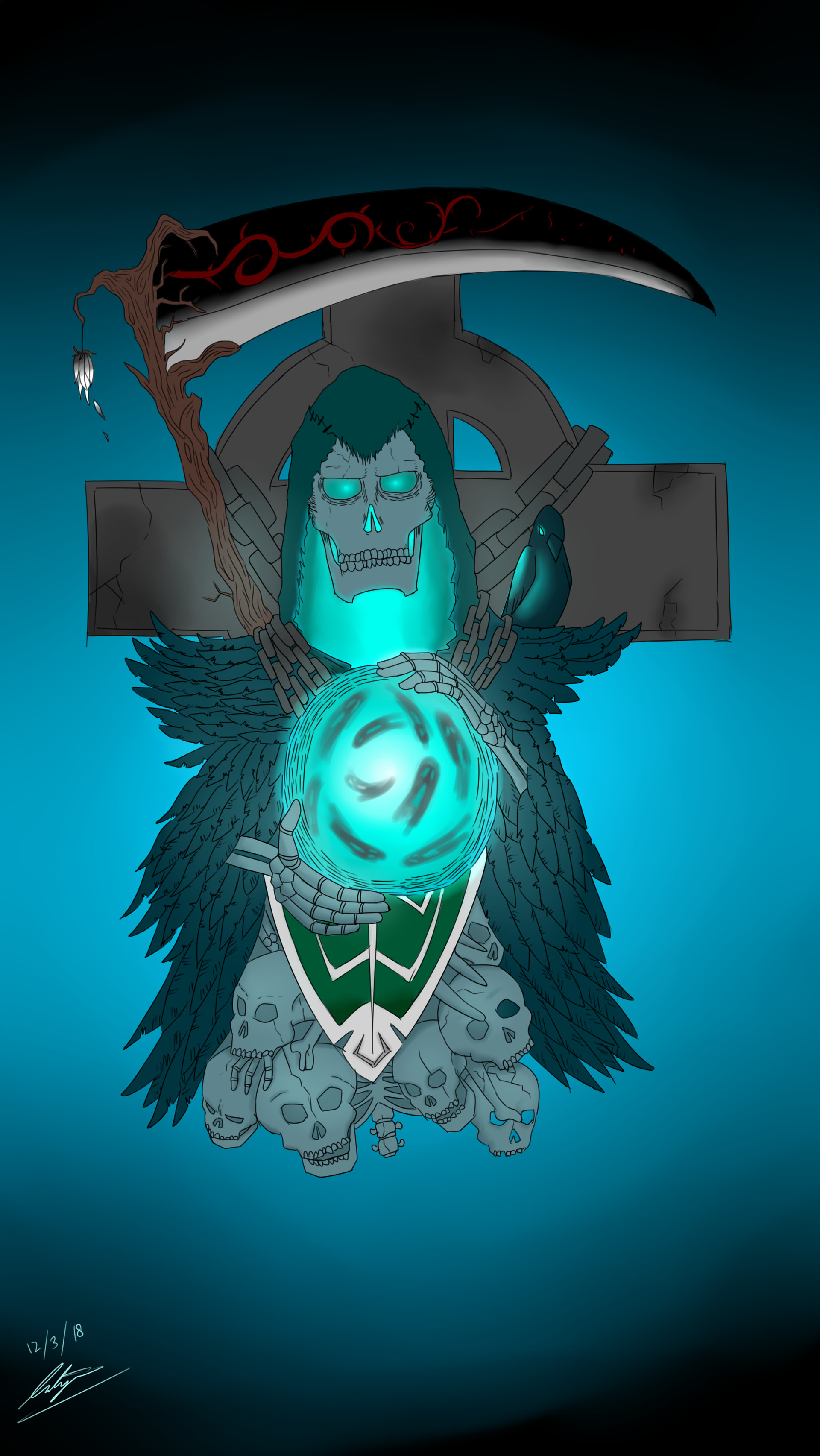 ArtStation - Grim Reaper (Colored)