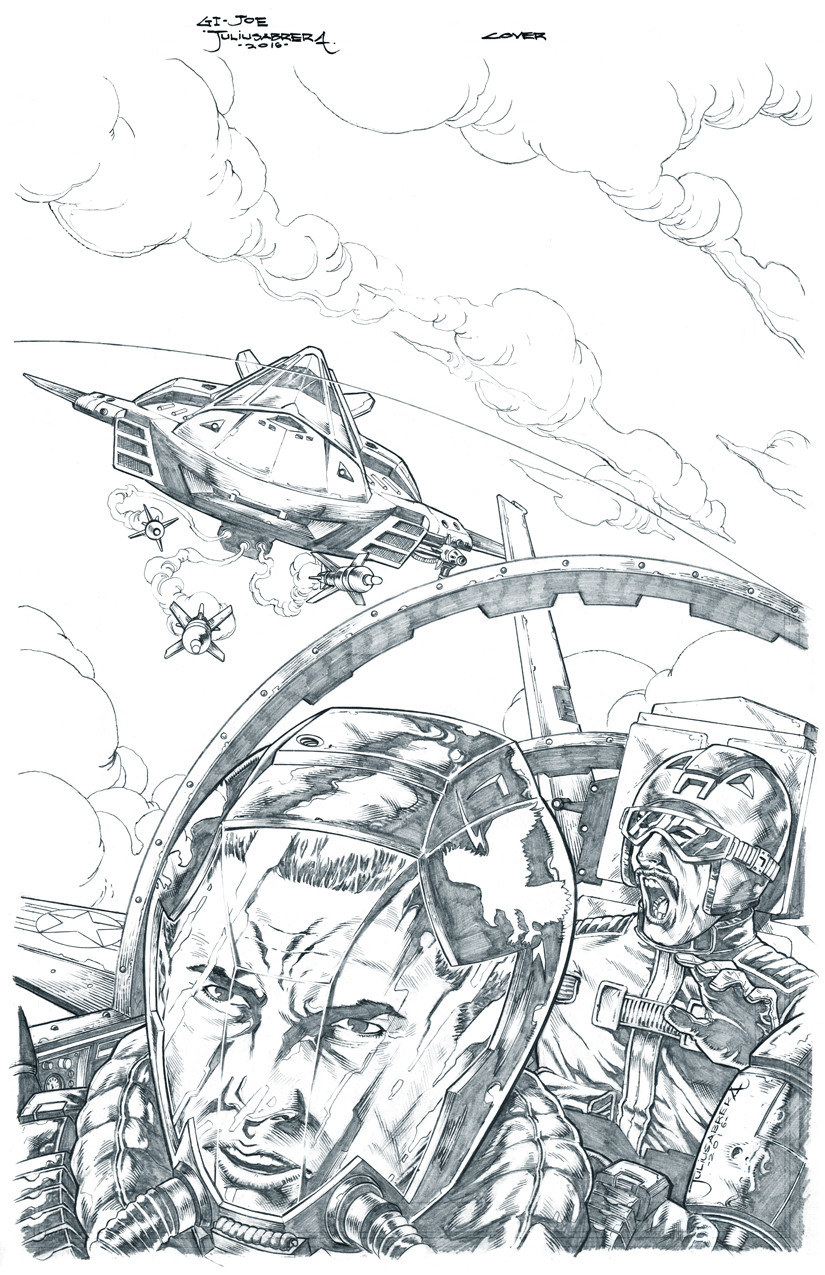 ArtStation - Gi Joe vs Cobra issue 9 cover