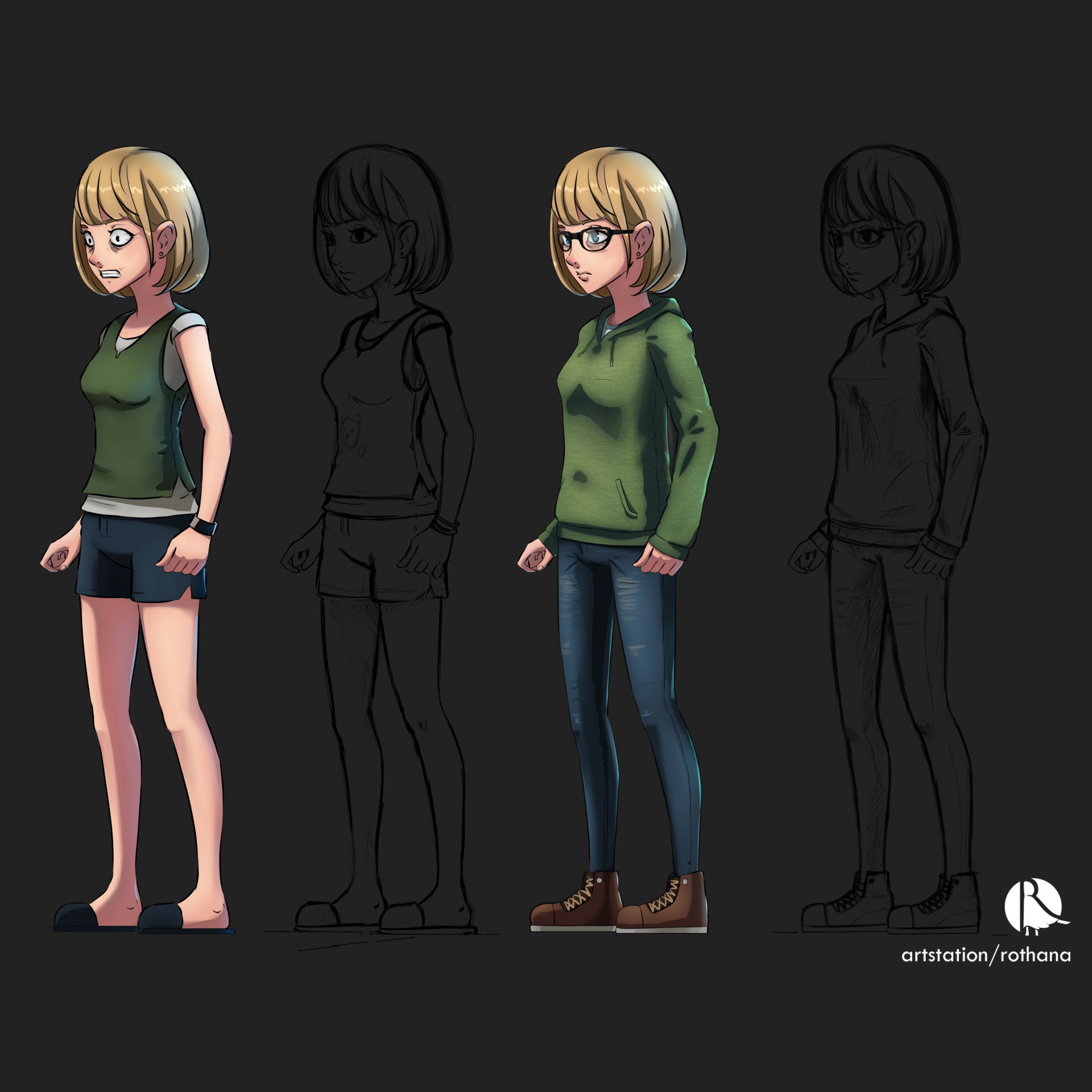 ArtStation - 2D Game Characters.