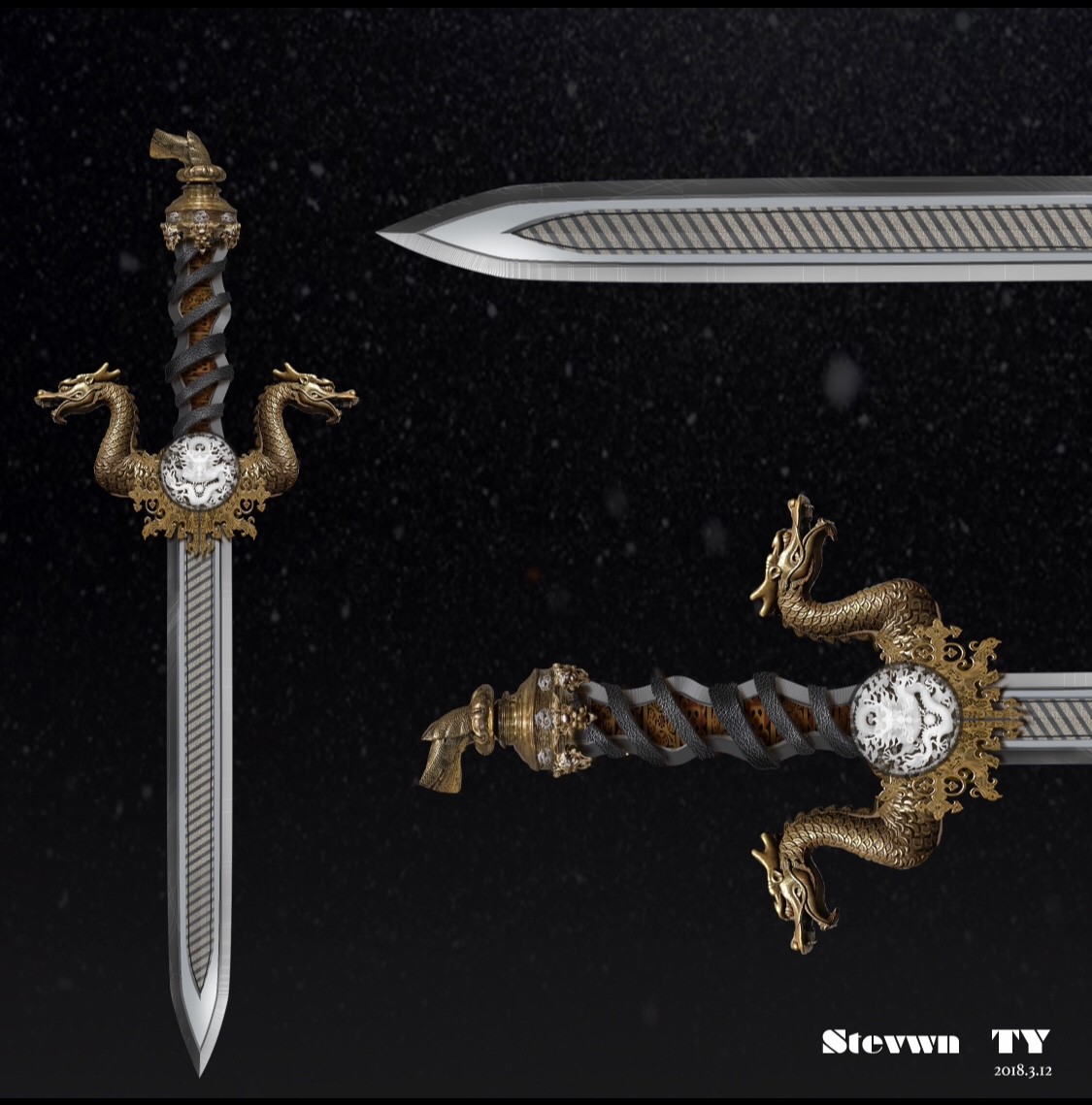 ArtStation - china sword