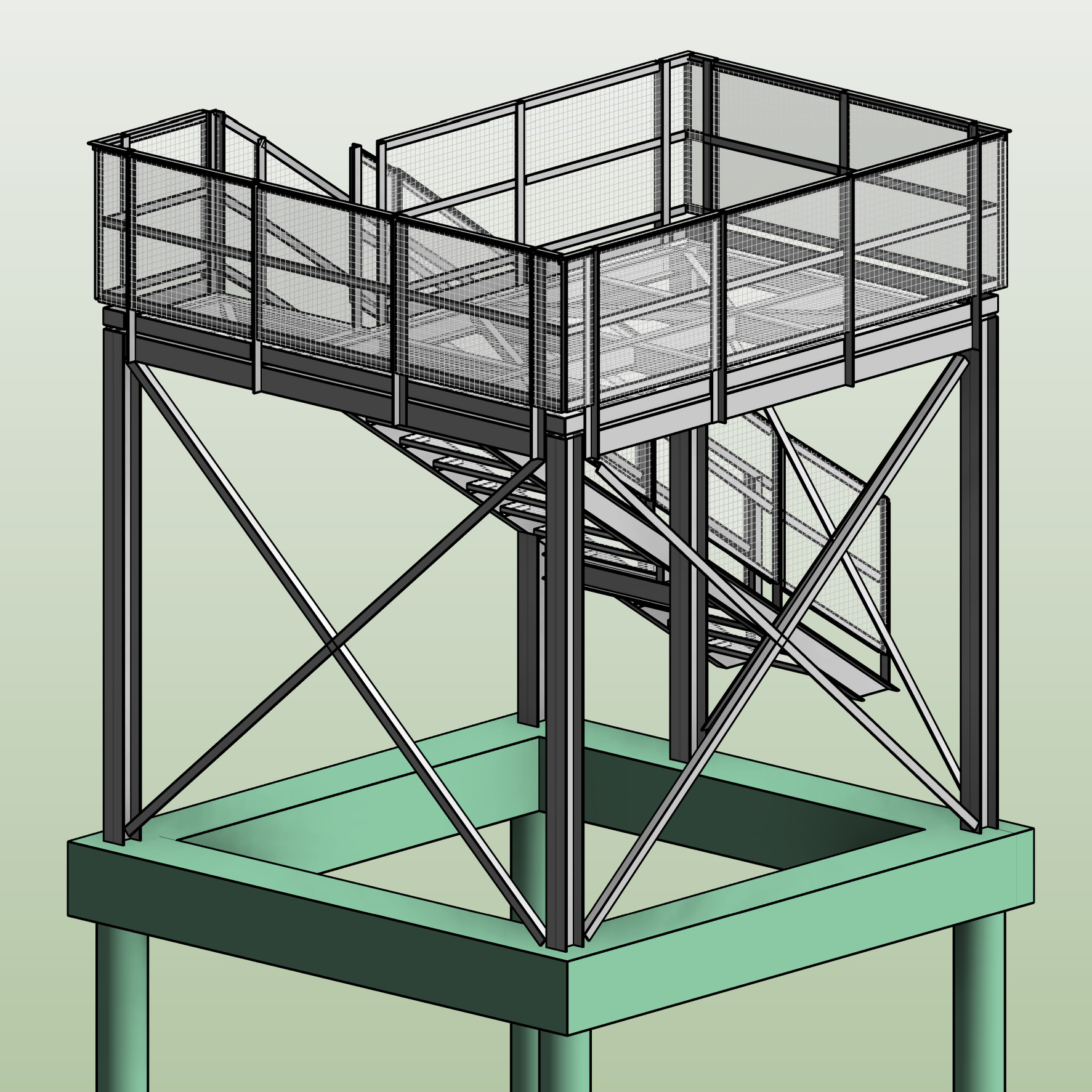 Ashley Drury - Small Viewing Platform